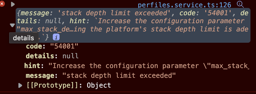 problems creating rls - Supabase