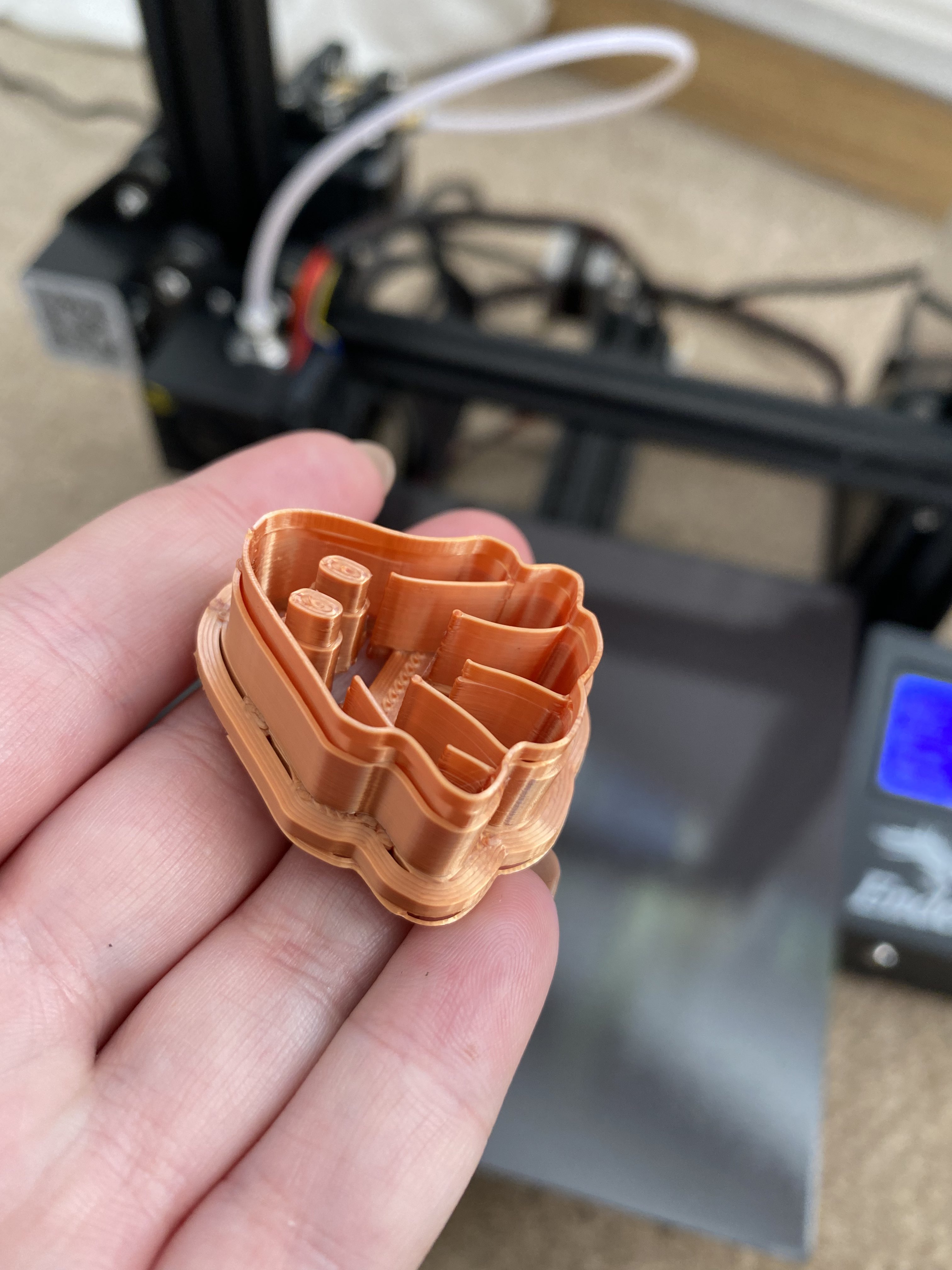 The Sunset filament is awesome - Cookiecad