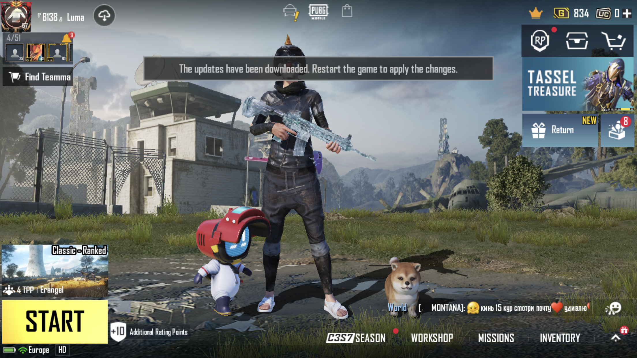 You may need to reinstall the game one time, . Please go to your device ...