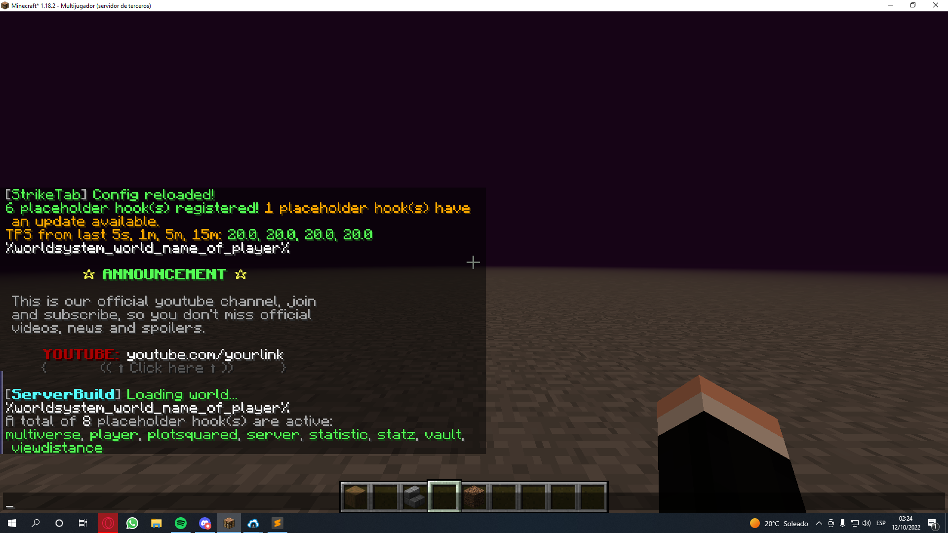 Do u mean something like this: https://github.com/PlaceholderAPI/PlaceholderAPI/wiki ...