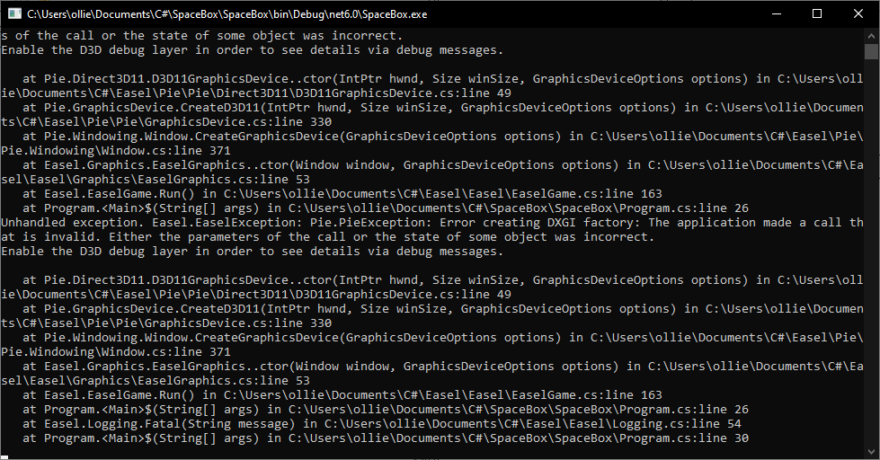 and yes i do very much intend to create a cornflower blue opengl window - Silk.NET