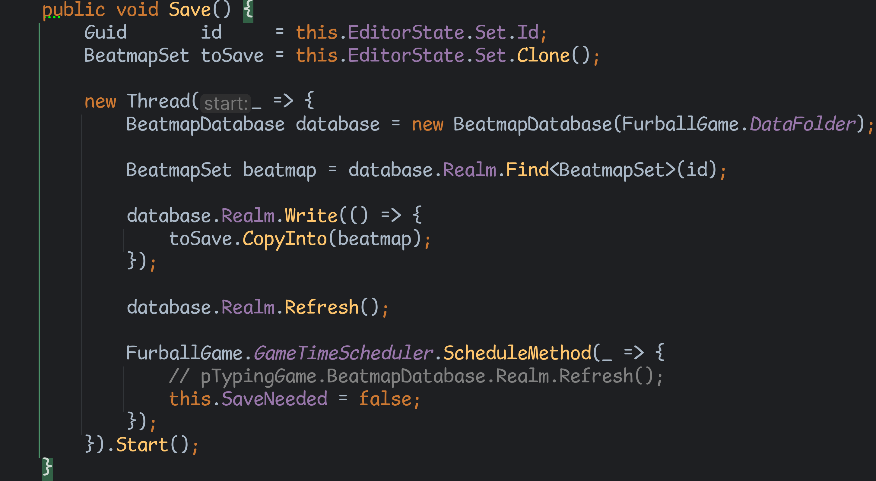 me when i schedule an atomic operation to run on the main thread - Silk.NET