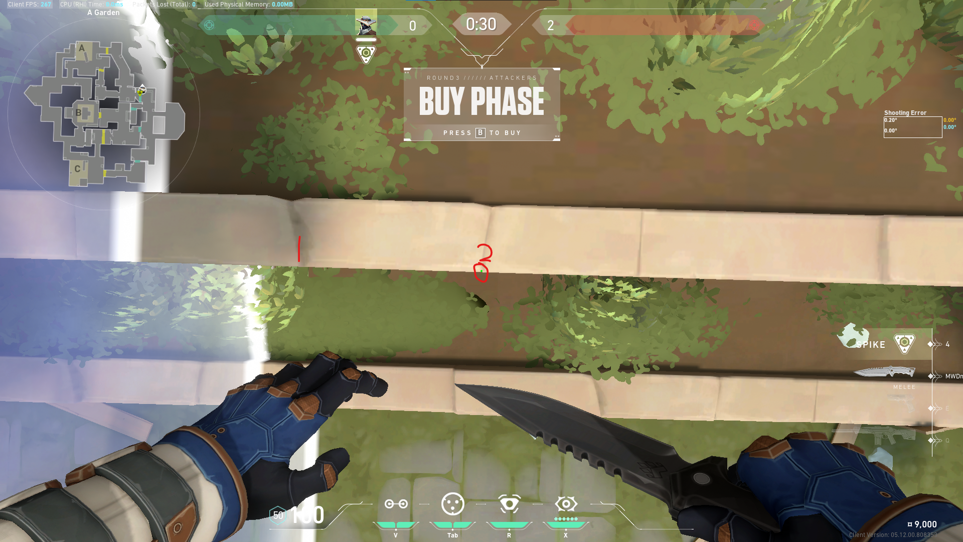 Cypher Haven attack A long camera - VALORANT