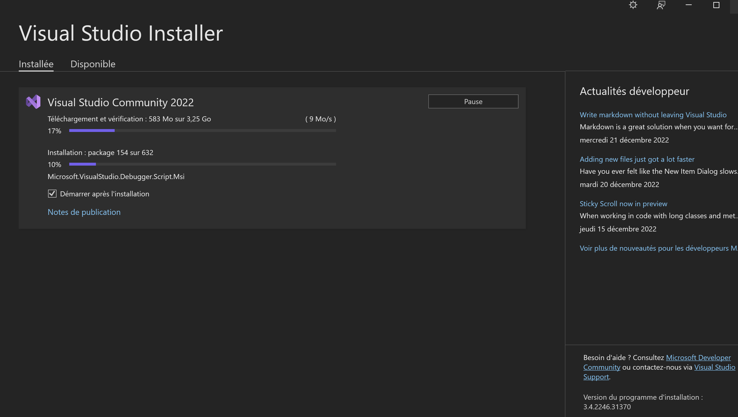 ok i install visual studio now and choose python in the installation - Software Engineering ...