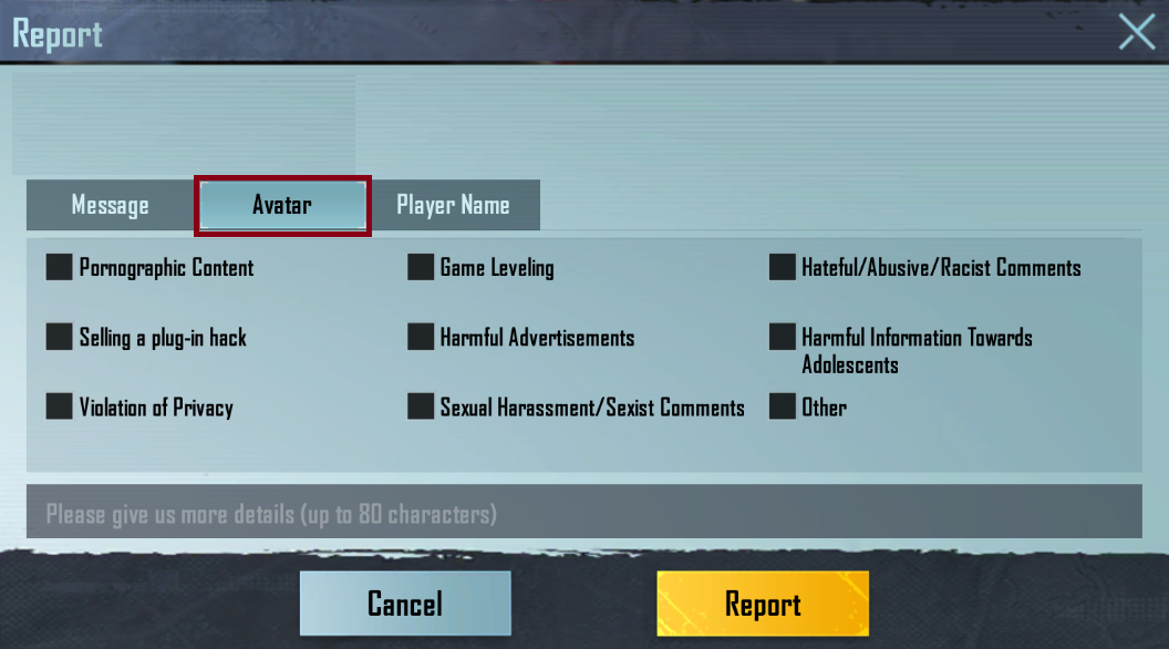 Hello, how may we help you? - PUBG MOBILE