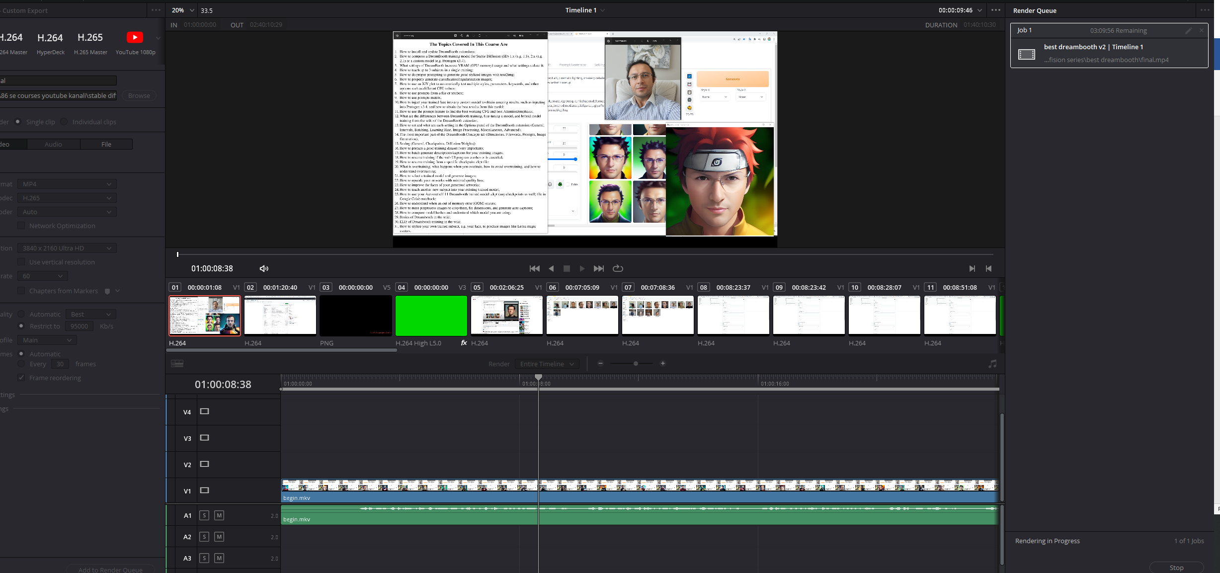 exporting video finally - Software Engineering Courses (SECourses)