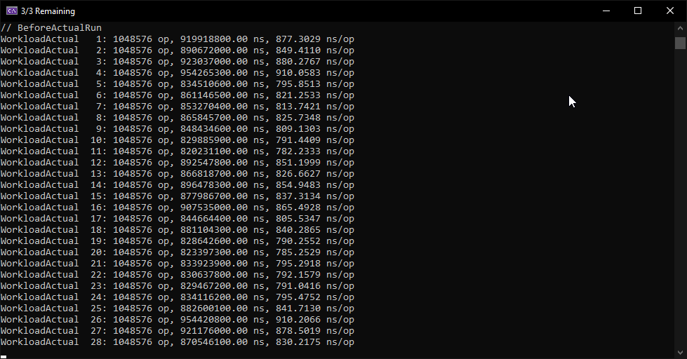 where `enumerator` contains the state used for the entire iteration operation - Silk.NET