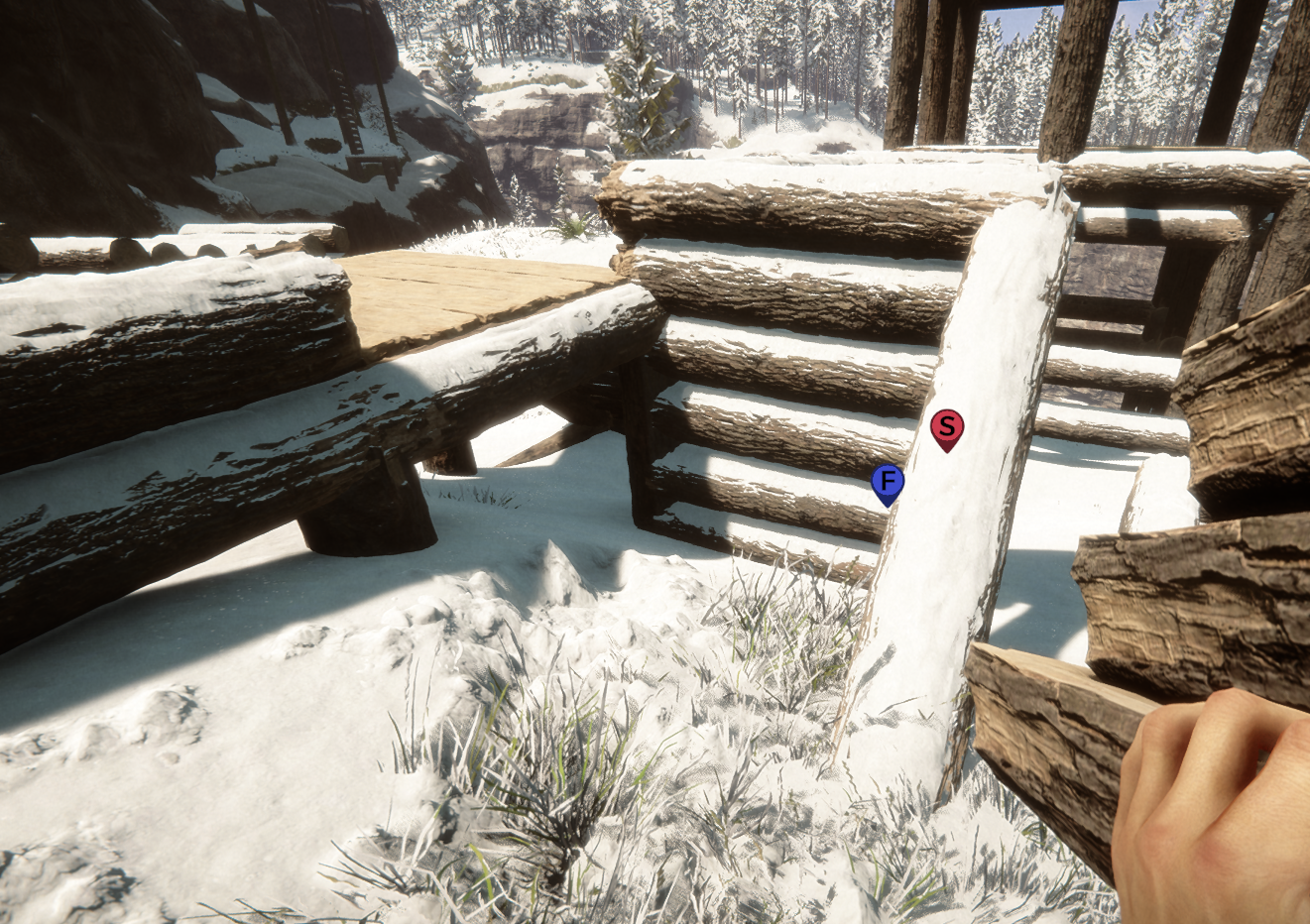 so thats the stairs without the steps - Sons Of | The Forest