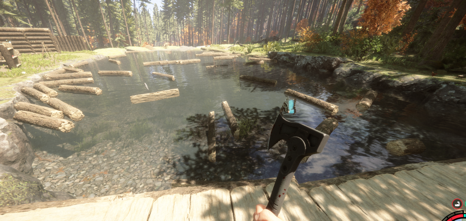 i did that and she was acrossed the map - Sons Of | The Forest