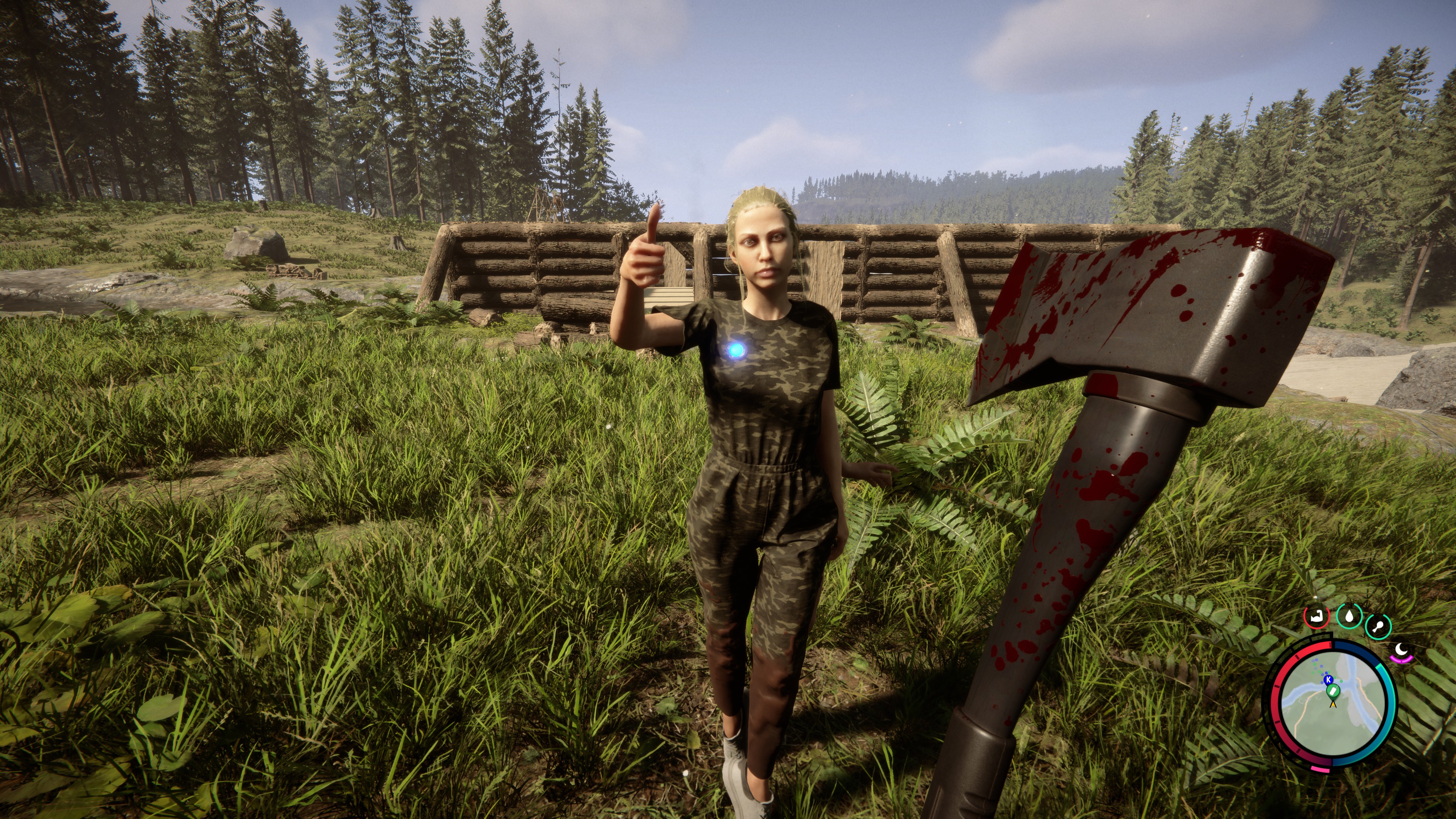 shes always wandering off for some reason - Sons Of | The Forest