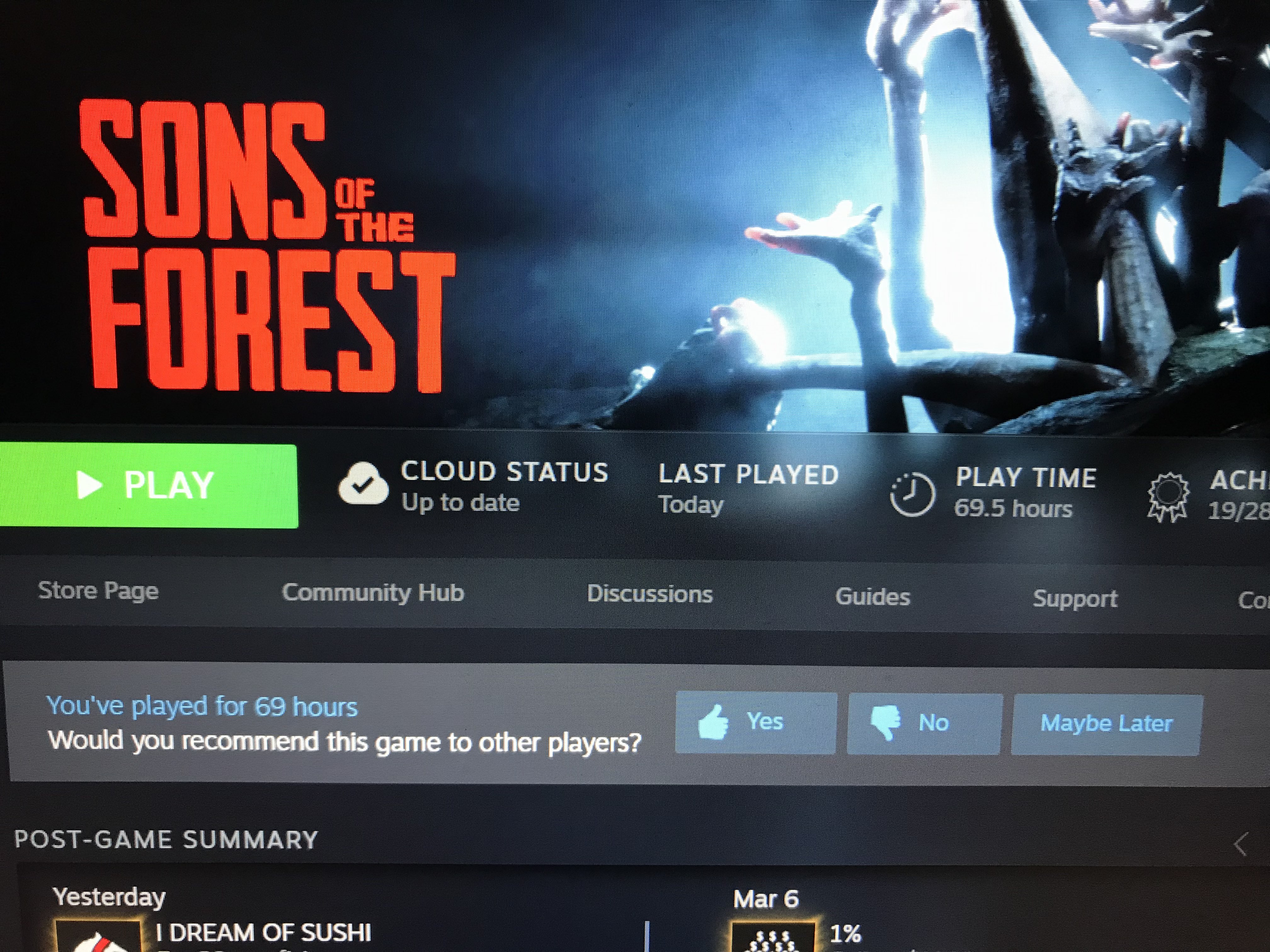 The best food you can grow replenishes 5% hunger 💀 - Sons Of | The Forest