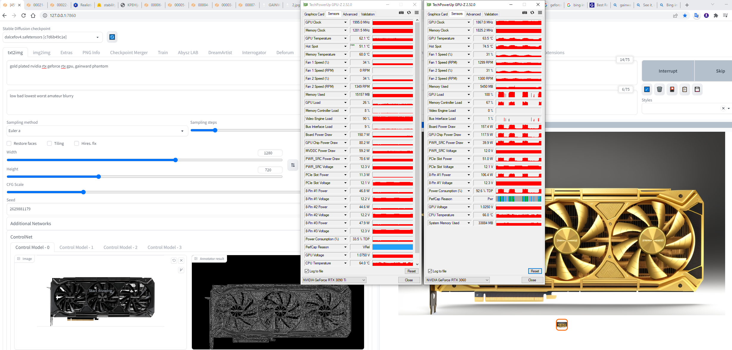 making thumbnail for new video - Software Engineering Courses (SECourses)