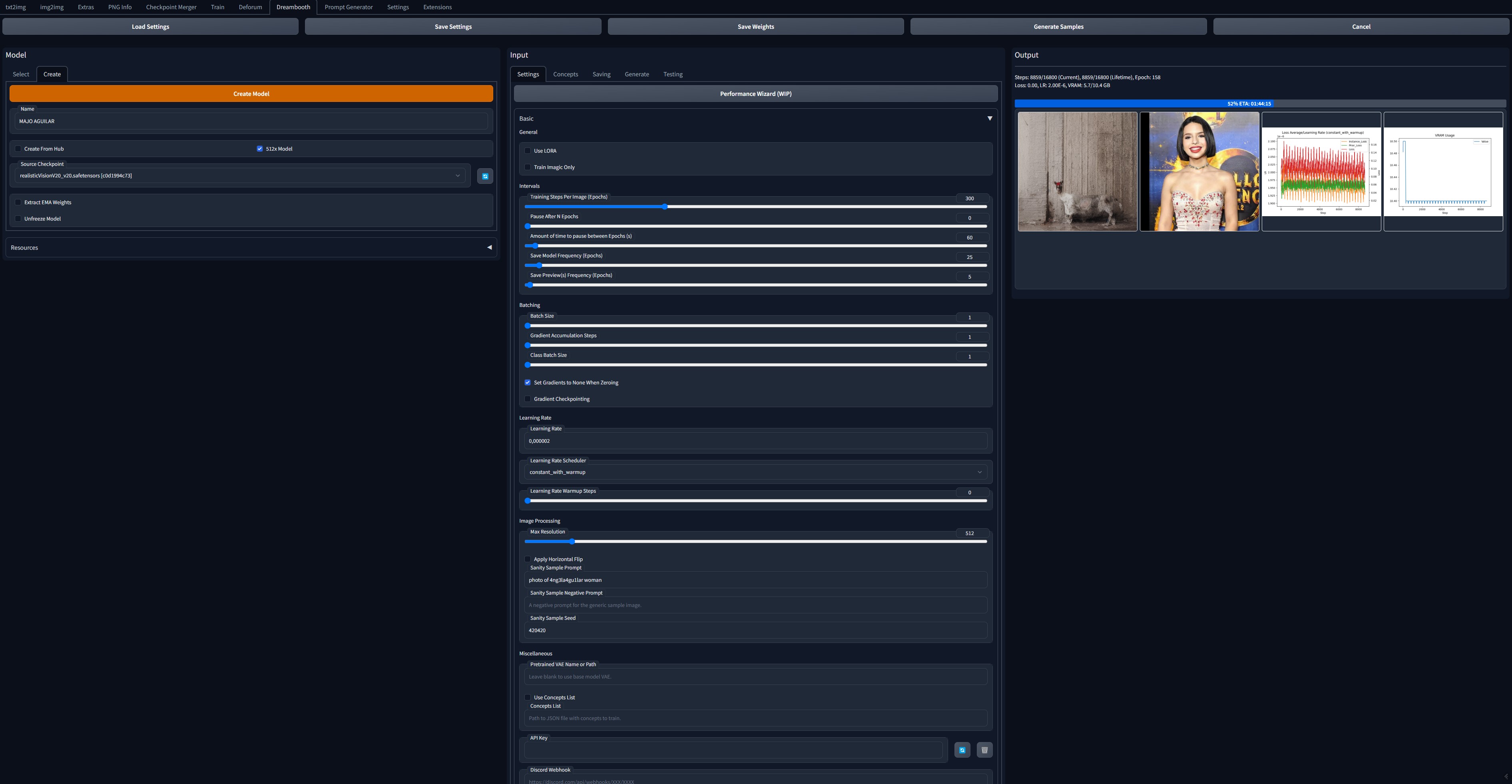 you can copy paste settings screenshots here - Software Engineering Courses (SECourses)