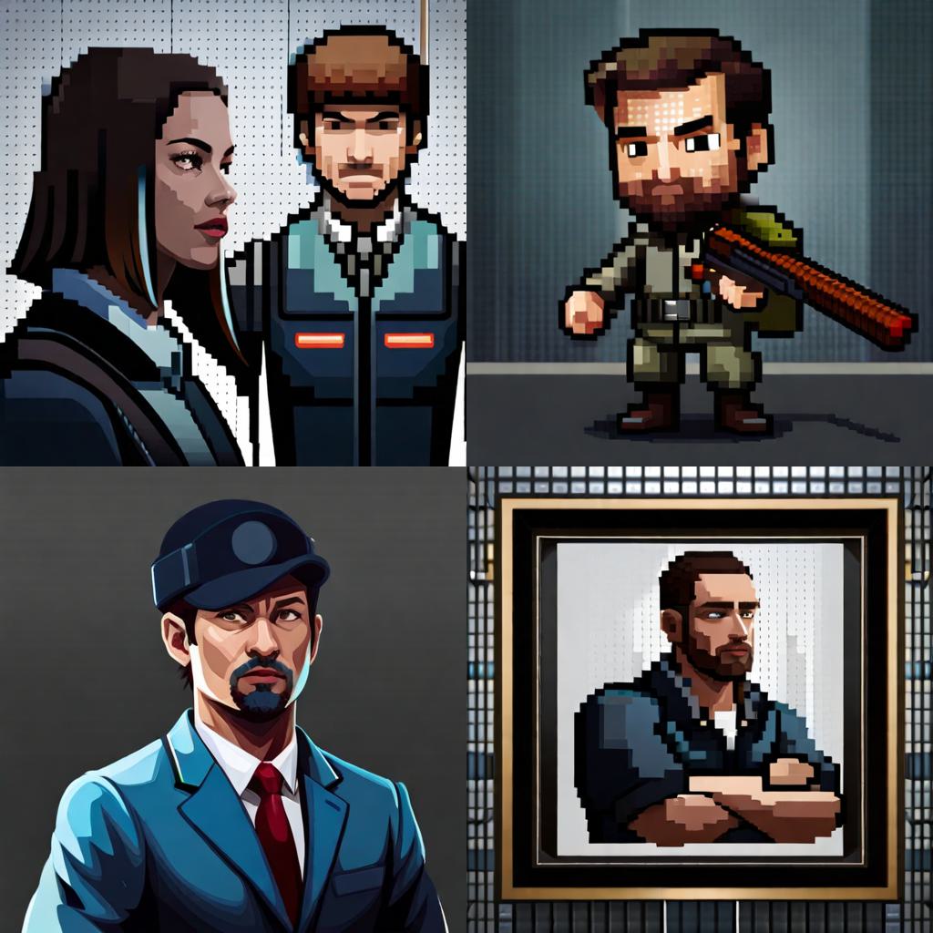 **2d csgo character pixelart only the charecter no background** - @GGLVXD - GGLVXD & Diddy Party