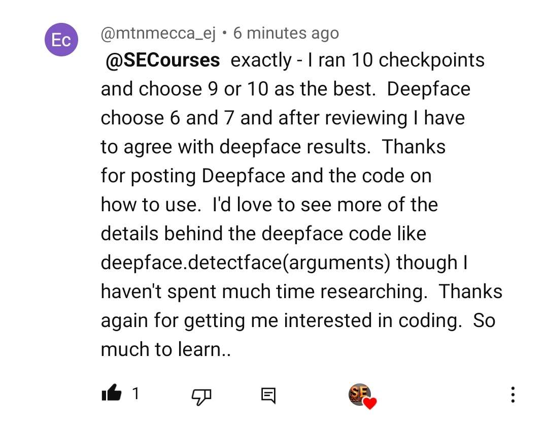 batch size 10, 1 step = 10 images processed - Software Engineering Courses (SECourses)