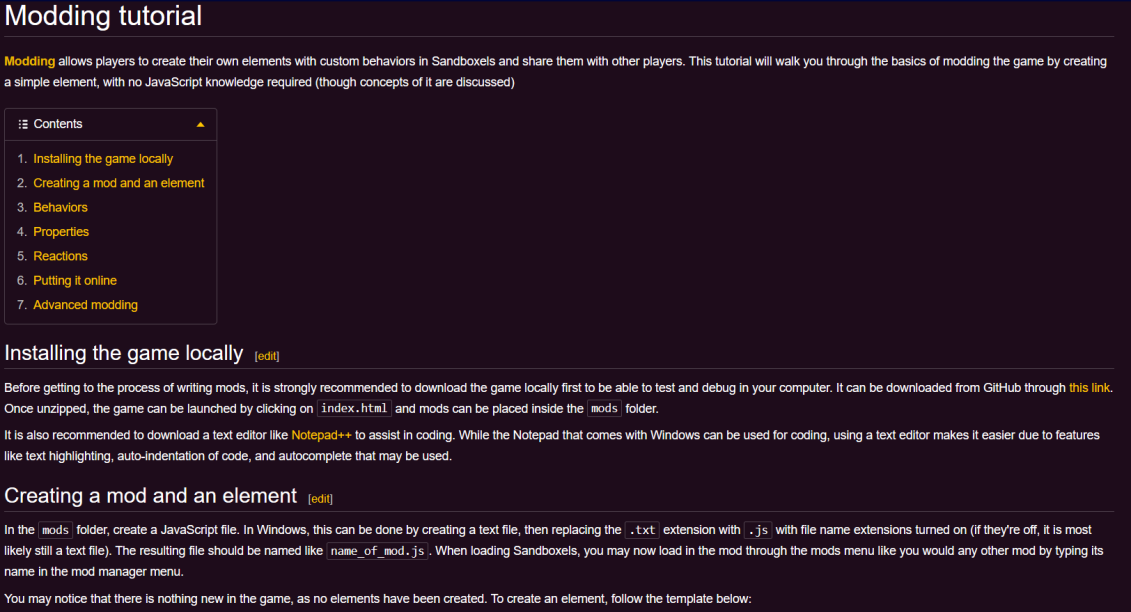 How do you add a mod to sandboxels? - 🚨 R74n / Sandboxels
