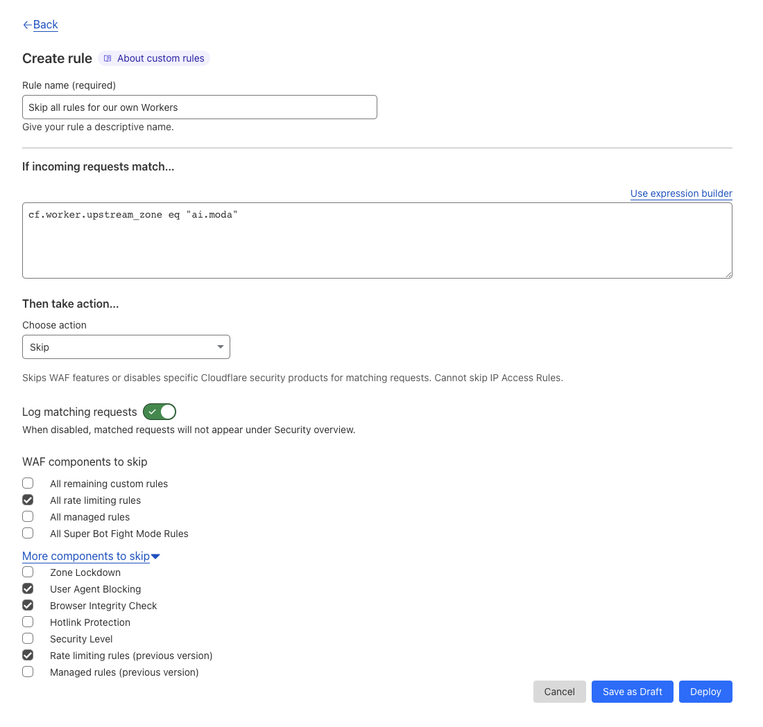 you can protect it with Cloudflare Access & Service Tokens, then make ...