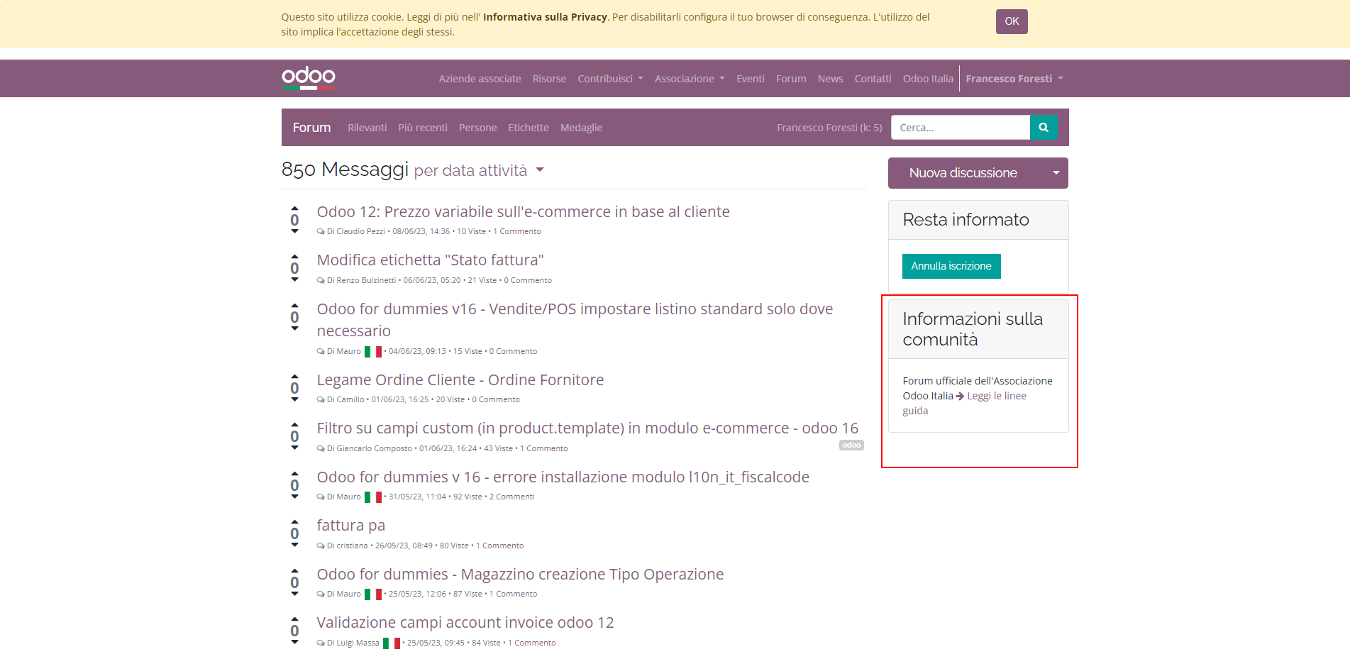e sai mica se su VS code ci sono dei plugin per odoo? tipo https://plugins.jetbrains.com/plugin ...