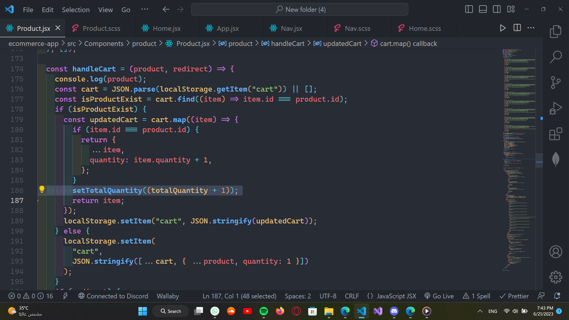 Refreshing Cart number after adding product - Kevin Powell - Community