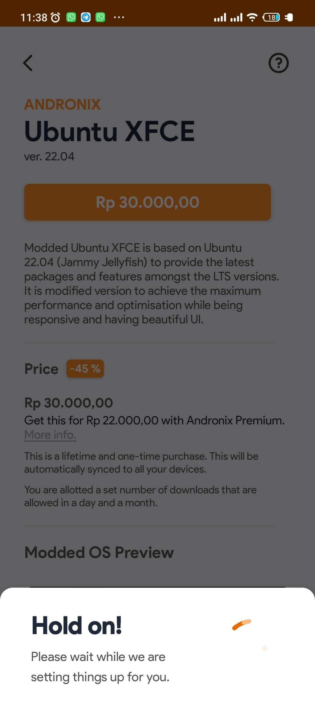 Make sure you are logged in - Andronix App