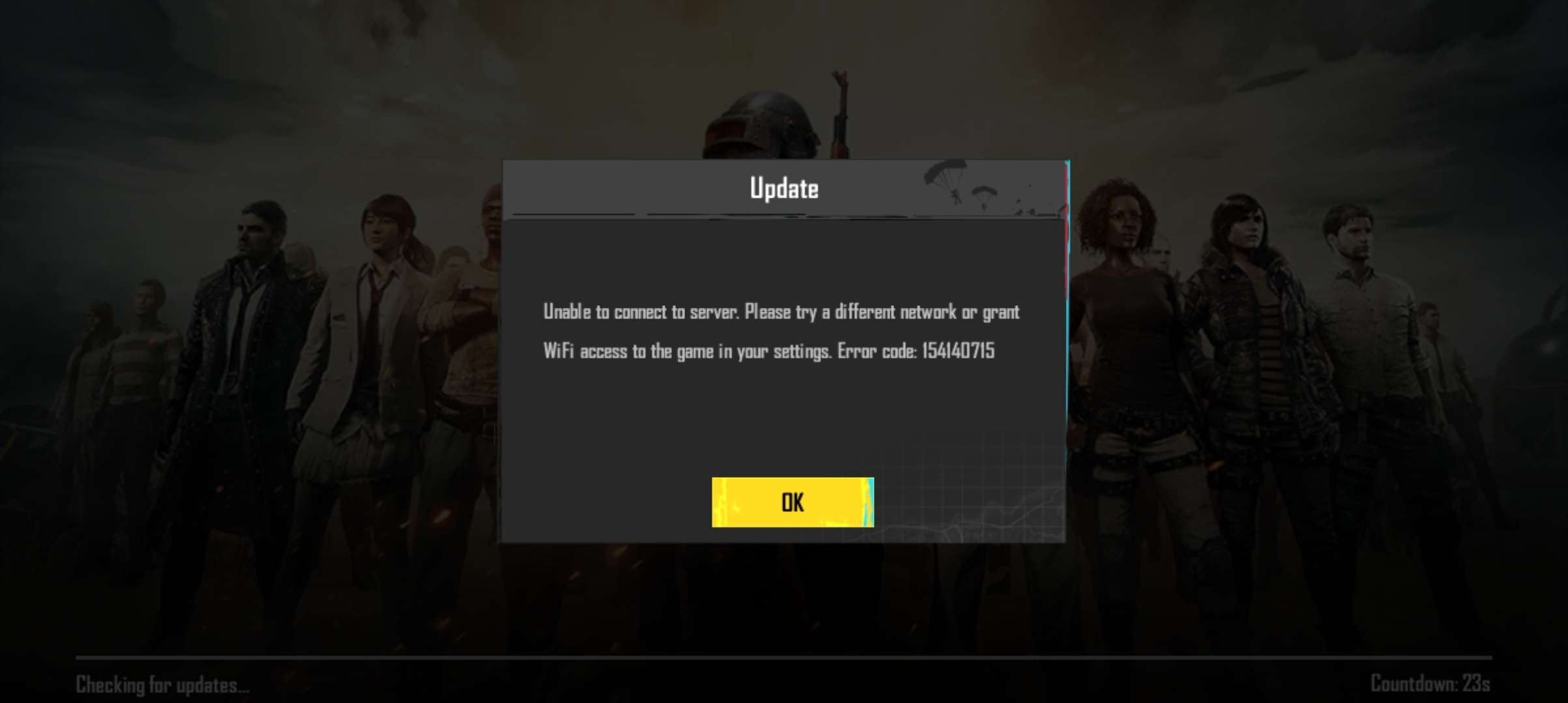 Network error In beta pubg mobile what t0 do ? - PUBG MOBILE