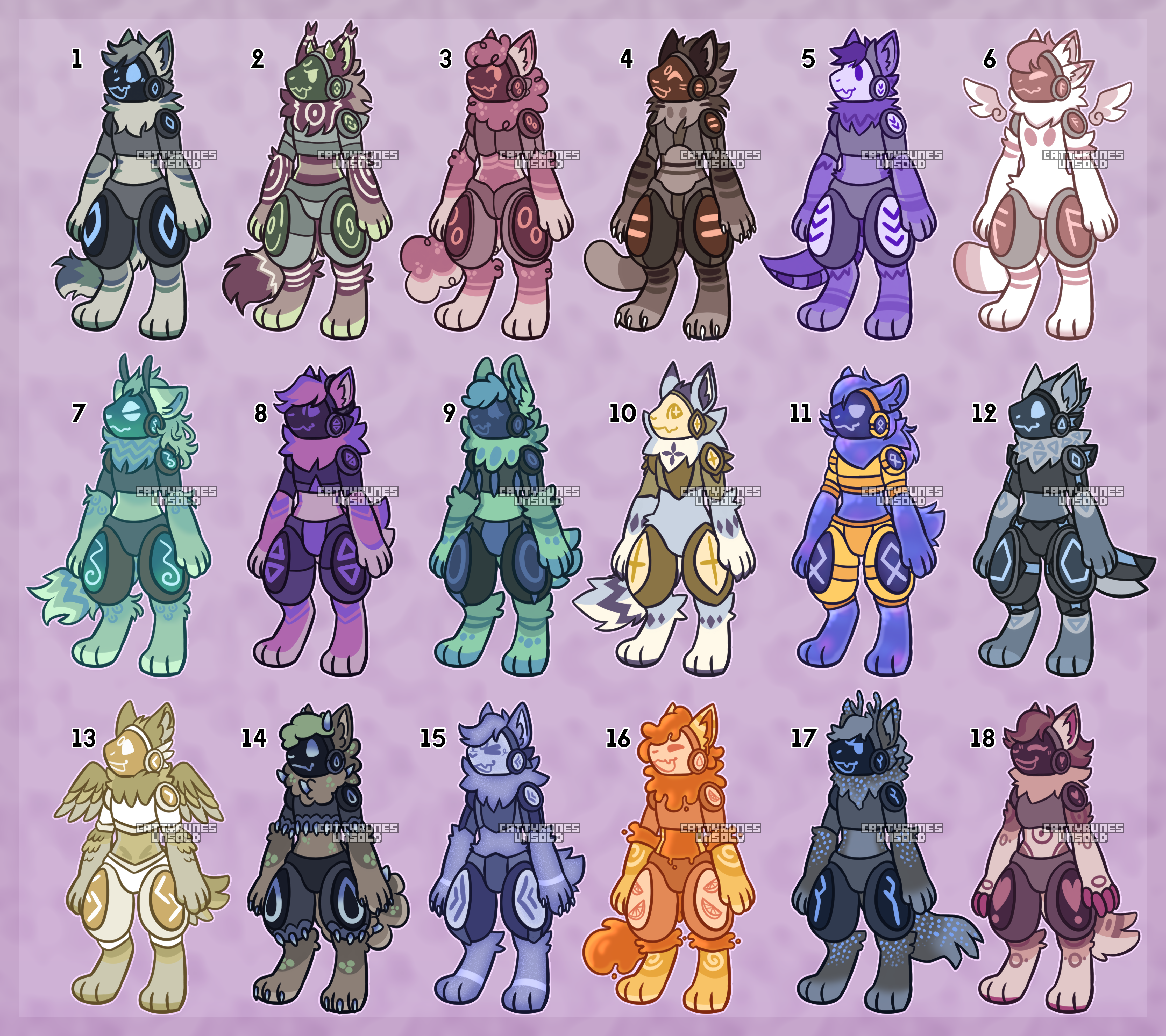 OPEN - protogen adopt gacha - r/protogen