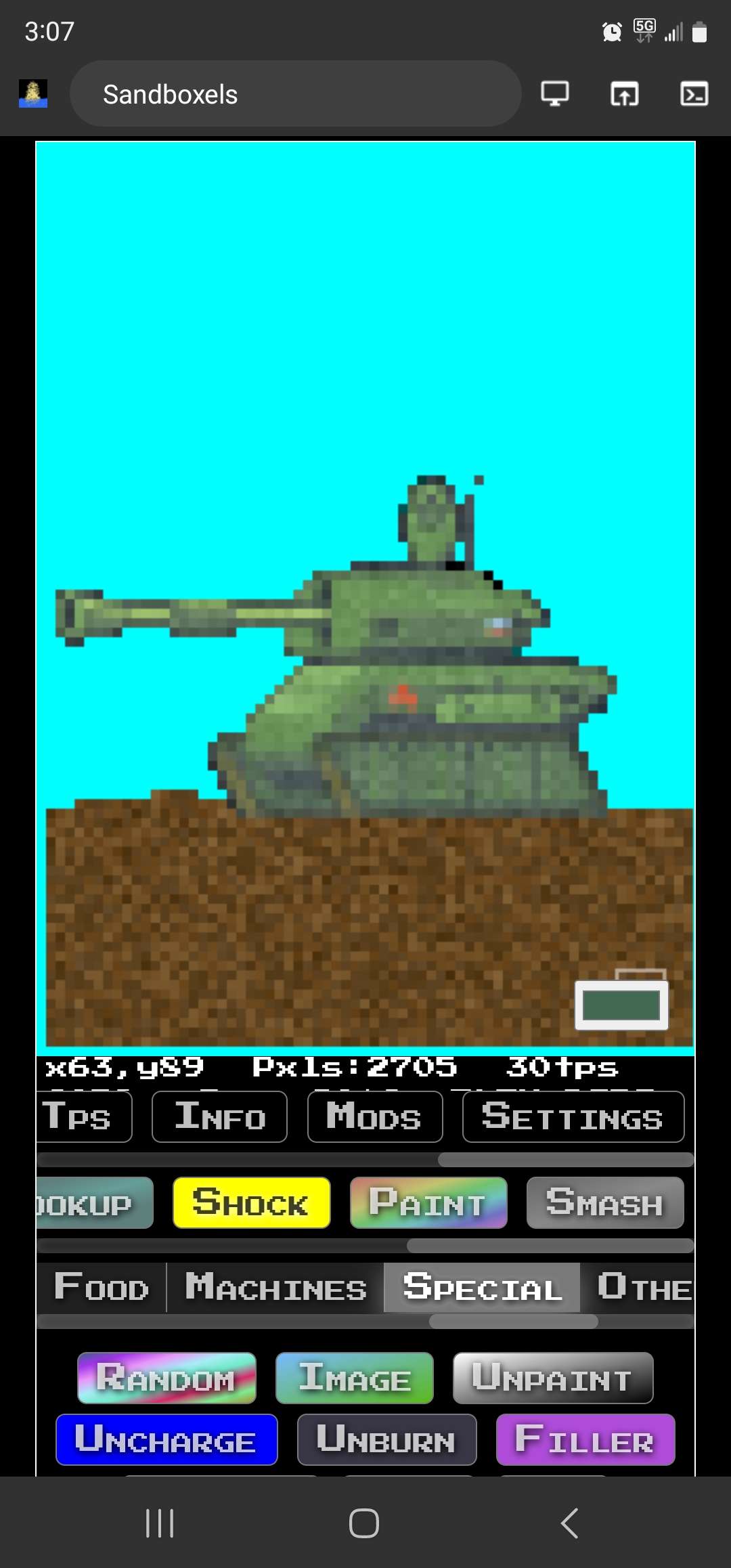 My little tank - 🚨 R74n / Sandboxels