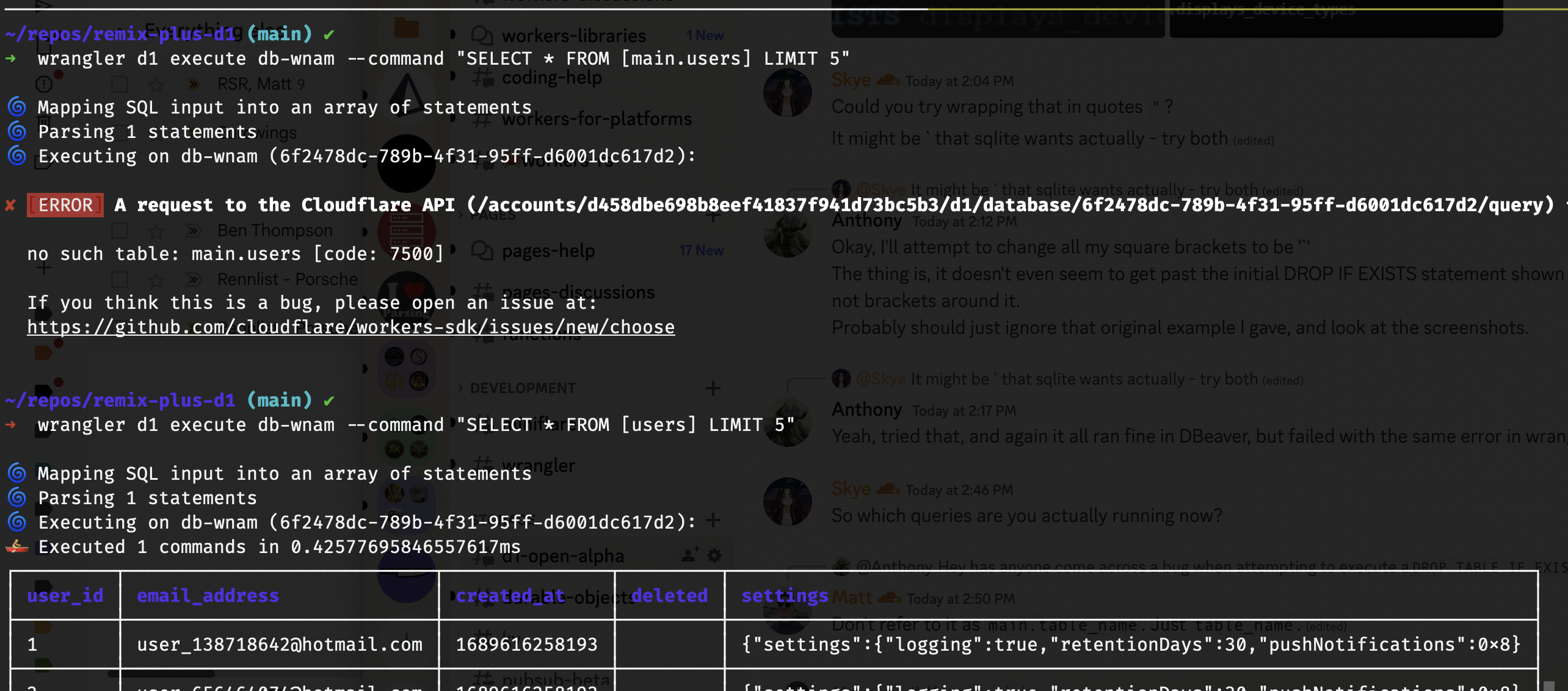 Hi team, can we use SQLite triggers in d1? - Cloudflare Developers