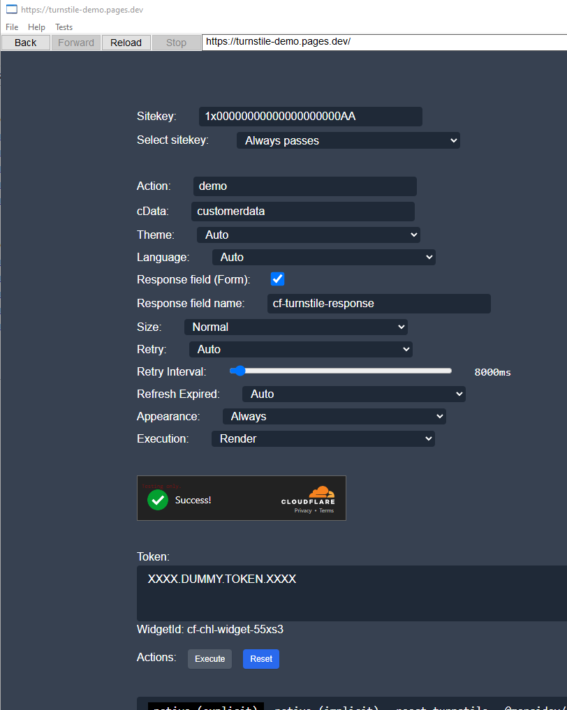 Figured it out, thanks. Just needed to create/update a Turnstile key when a custom hostname is ...