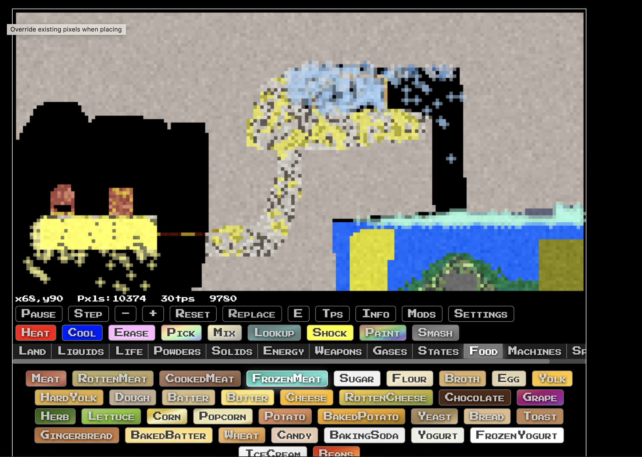 Mixing!! - 🚨 R74n / Sandboxels