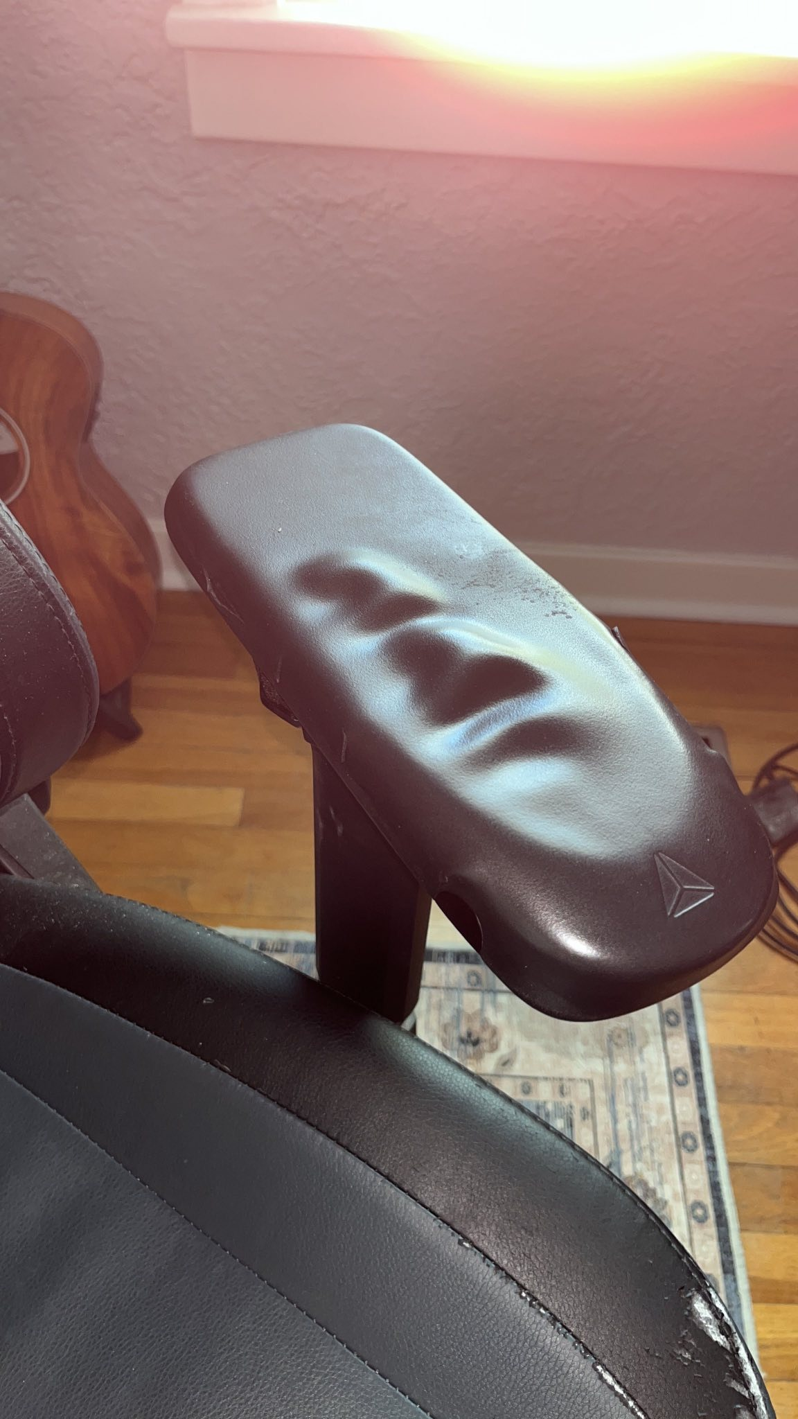 One thing you might need to do is to open the leather cover and feed in ...