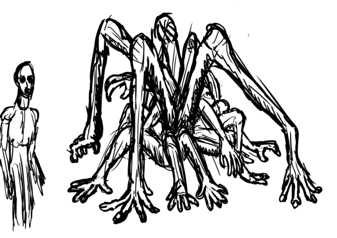mega armsy 10 minute sketch design idea - Sons Of | The Forest