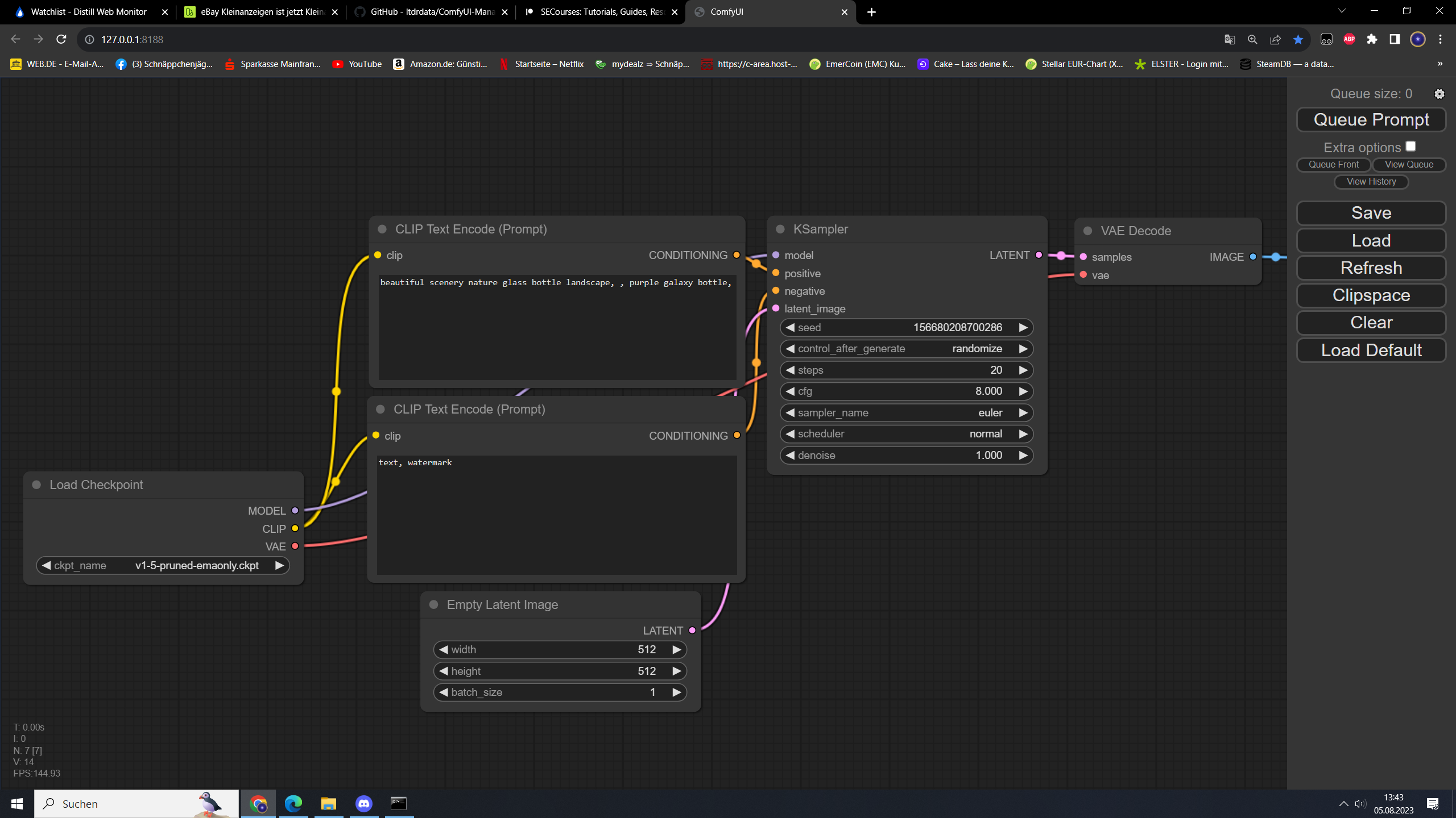 Hello When I Try To Install Comfiui Manger And Use The Second Installation Method The Bat