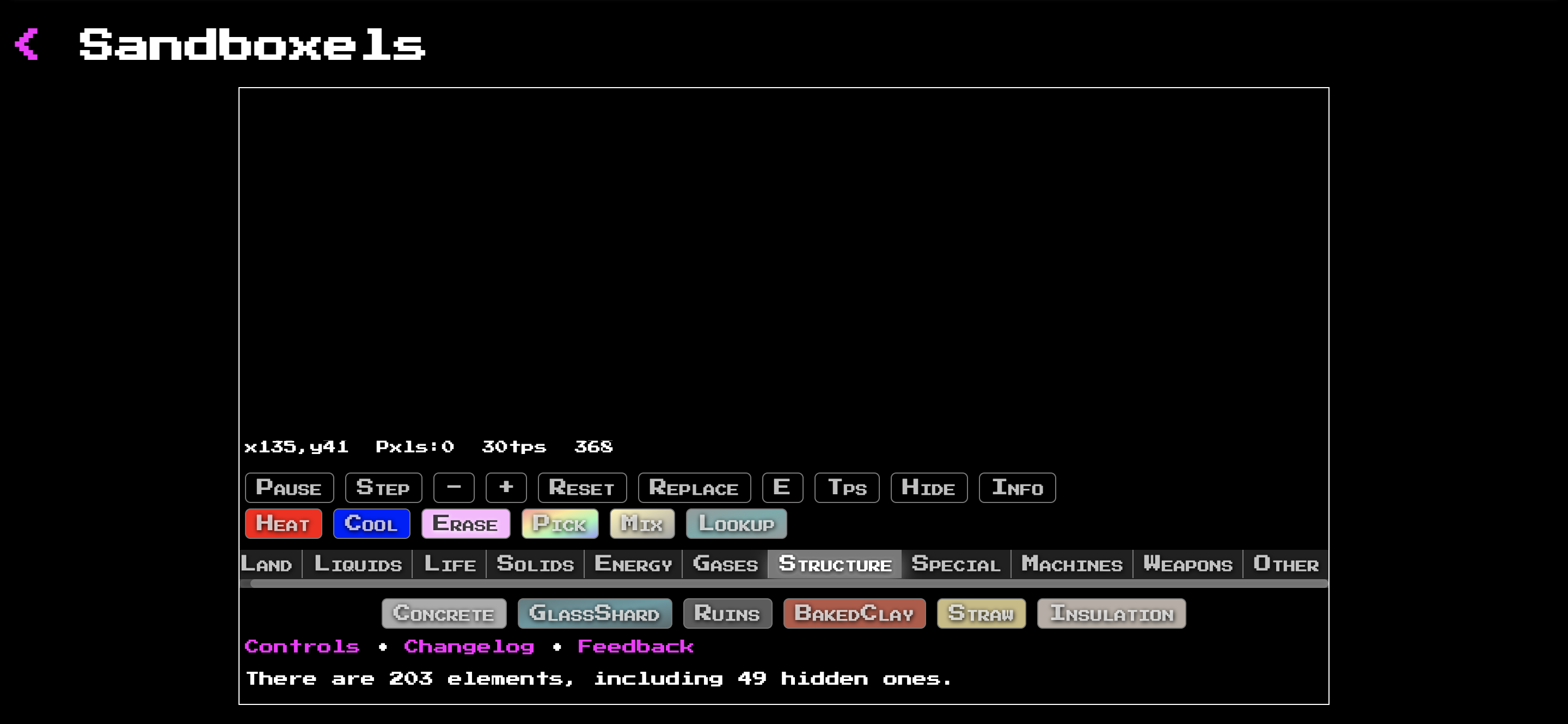 gonna try to make a rocket engine - 🚨 R74n / Sandboxels