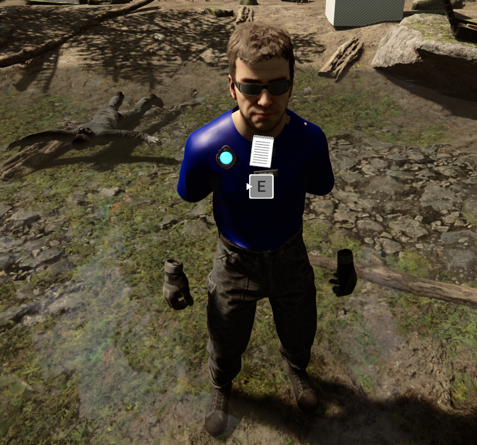 blue unused shirt - Sons Of | The Forest