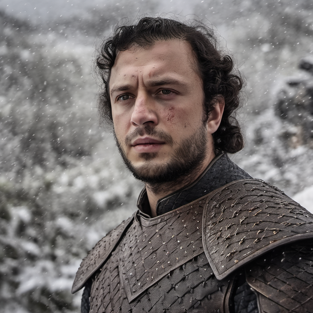 and here i am combined with that jon snow i think 😄 - Software Engineering Courses (SECourses)