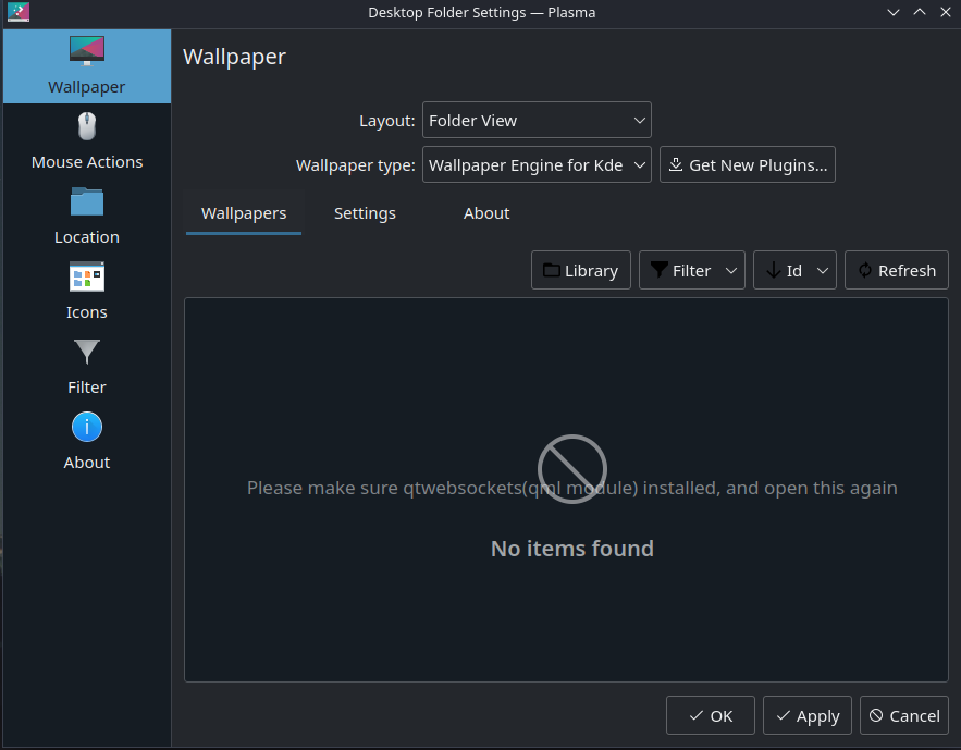 the kde plugin for wallpaper engine - Universal Blue