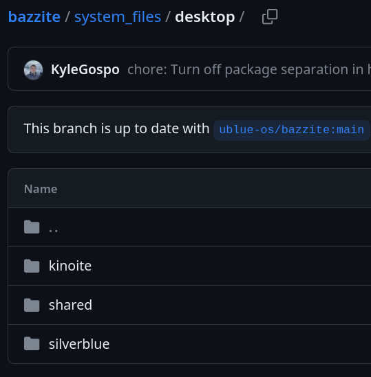 or version gate it - Universal Blue