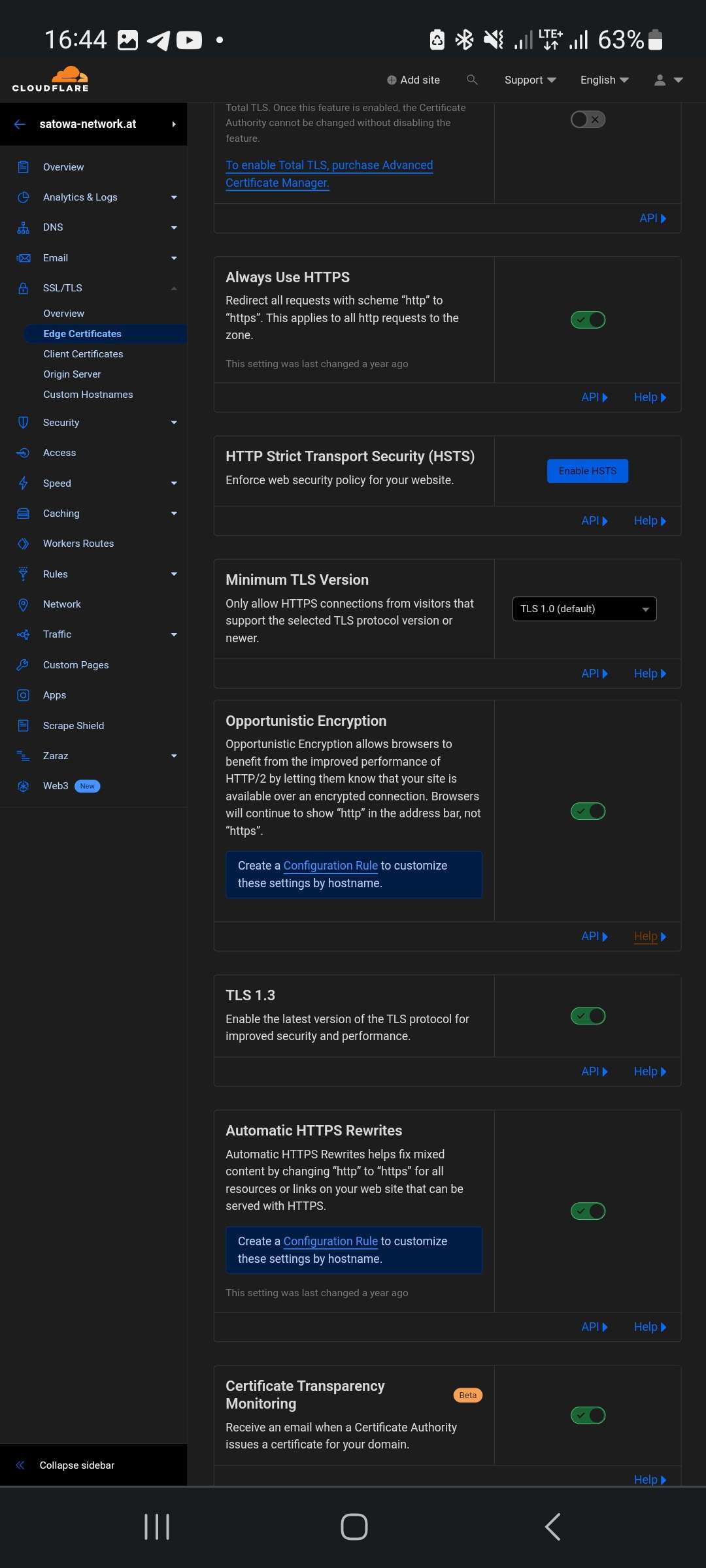 Edge Certificate - Cloudflare Developers