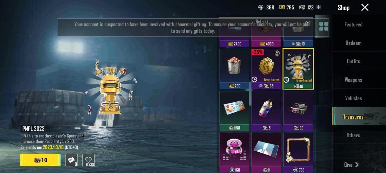 but he is threathening me that he will remove all my friends and clans ...