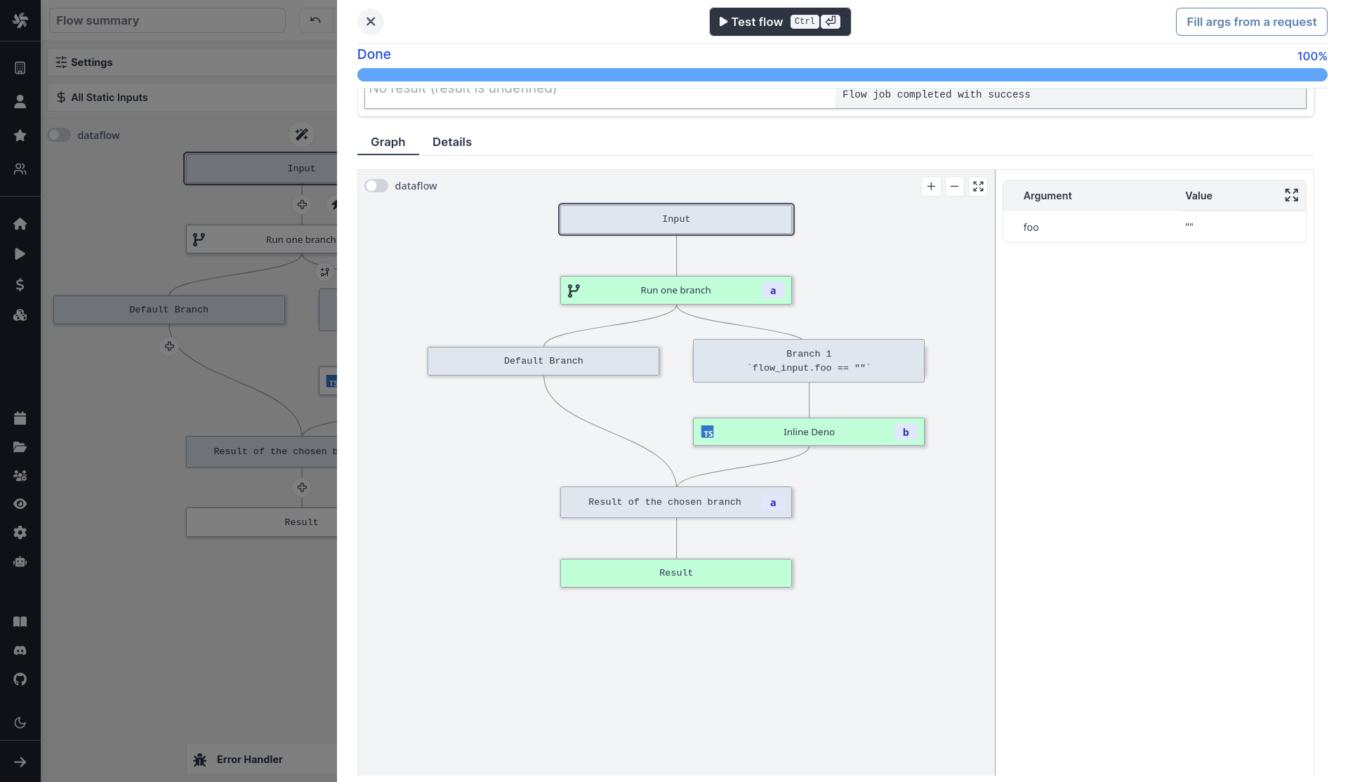 @Tiago Serafim fixed both flow reported issues on latest - Windmill