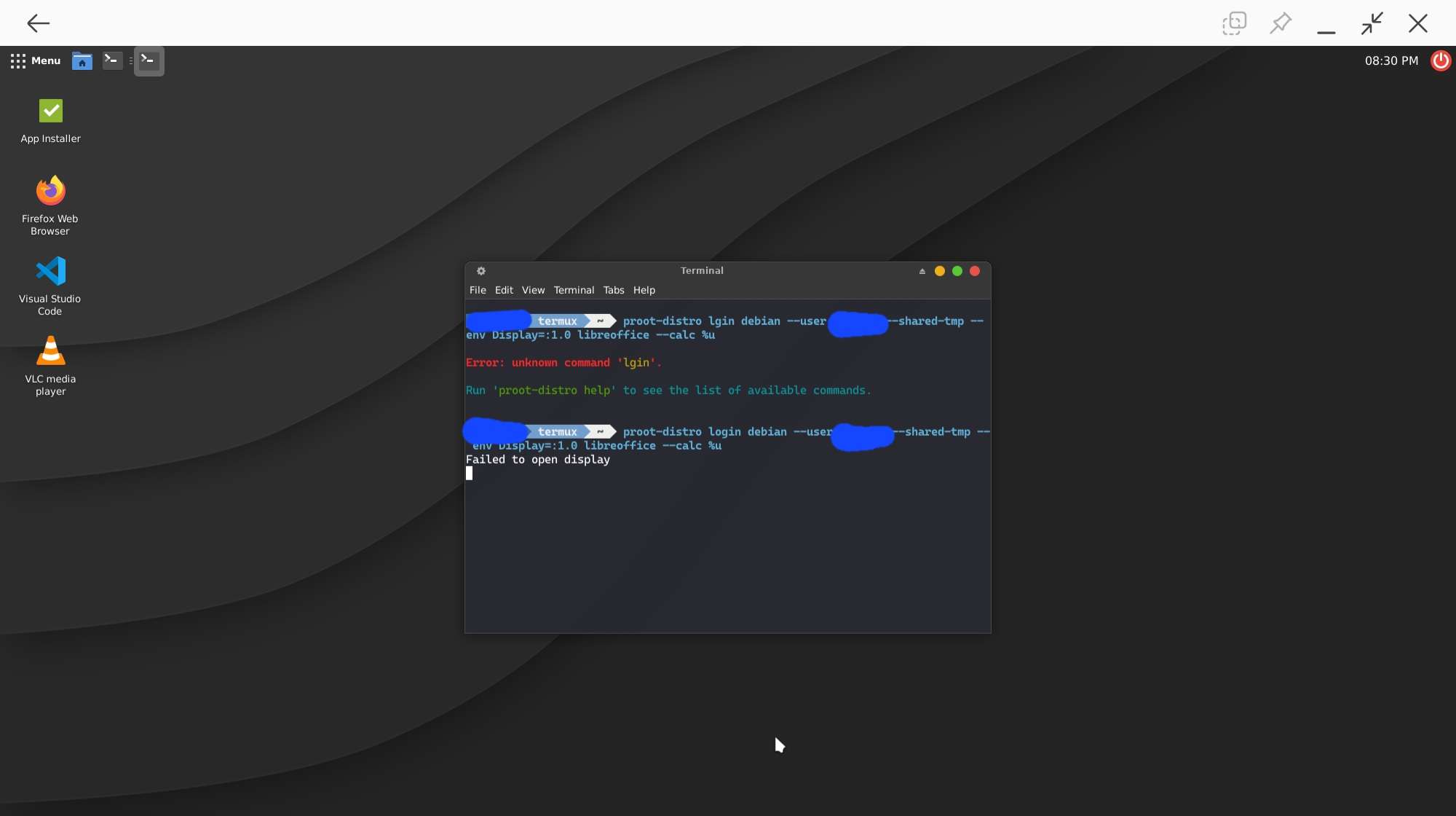 I have a OnePlus Nord and my school laptop is windows 10 - Andronix App