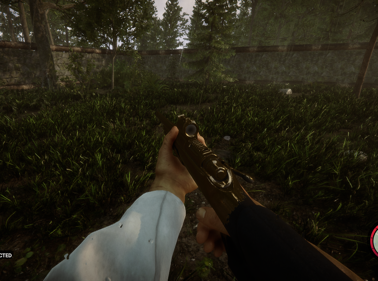 the gold rifle looks so silly - Sons Of | The Forest
