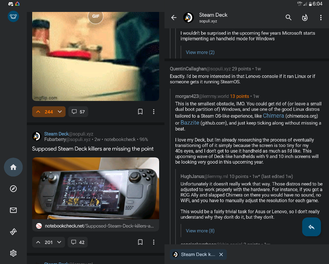 it'd be a new one specific to it if we do it - Universal Blue