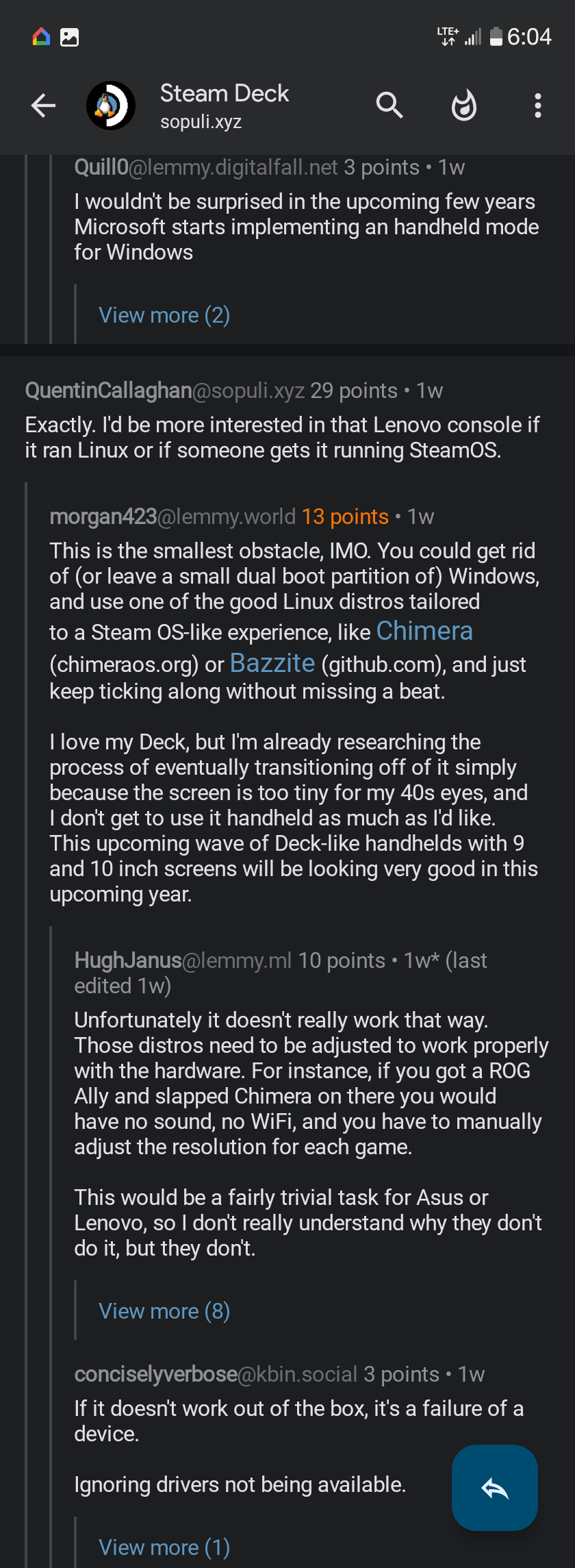 it'd be a new one specific to it if we do it - Universal Blue