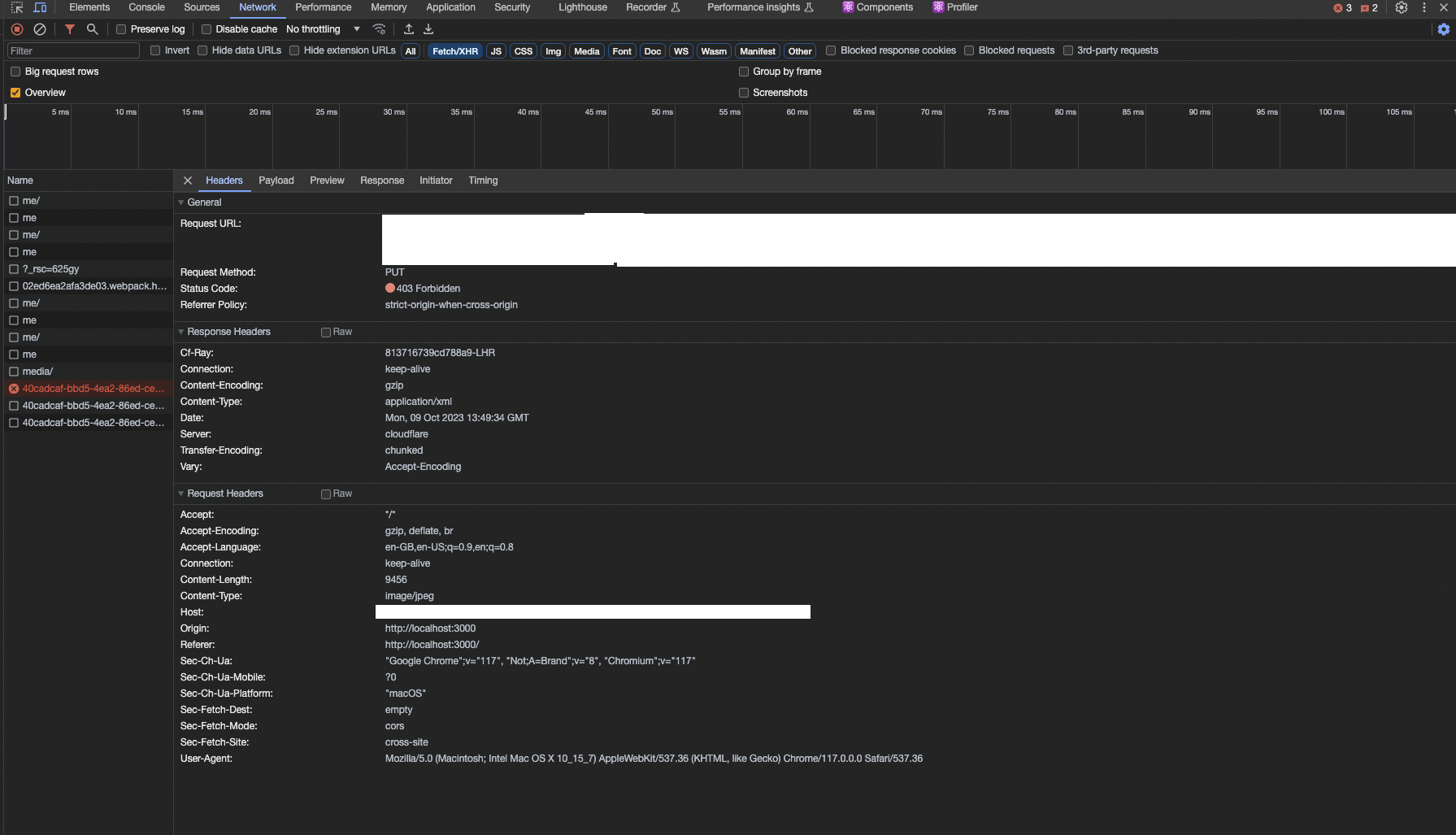 Failing client - - Cloudflare Developers