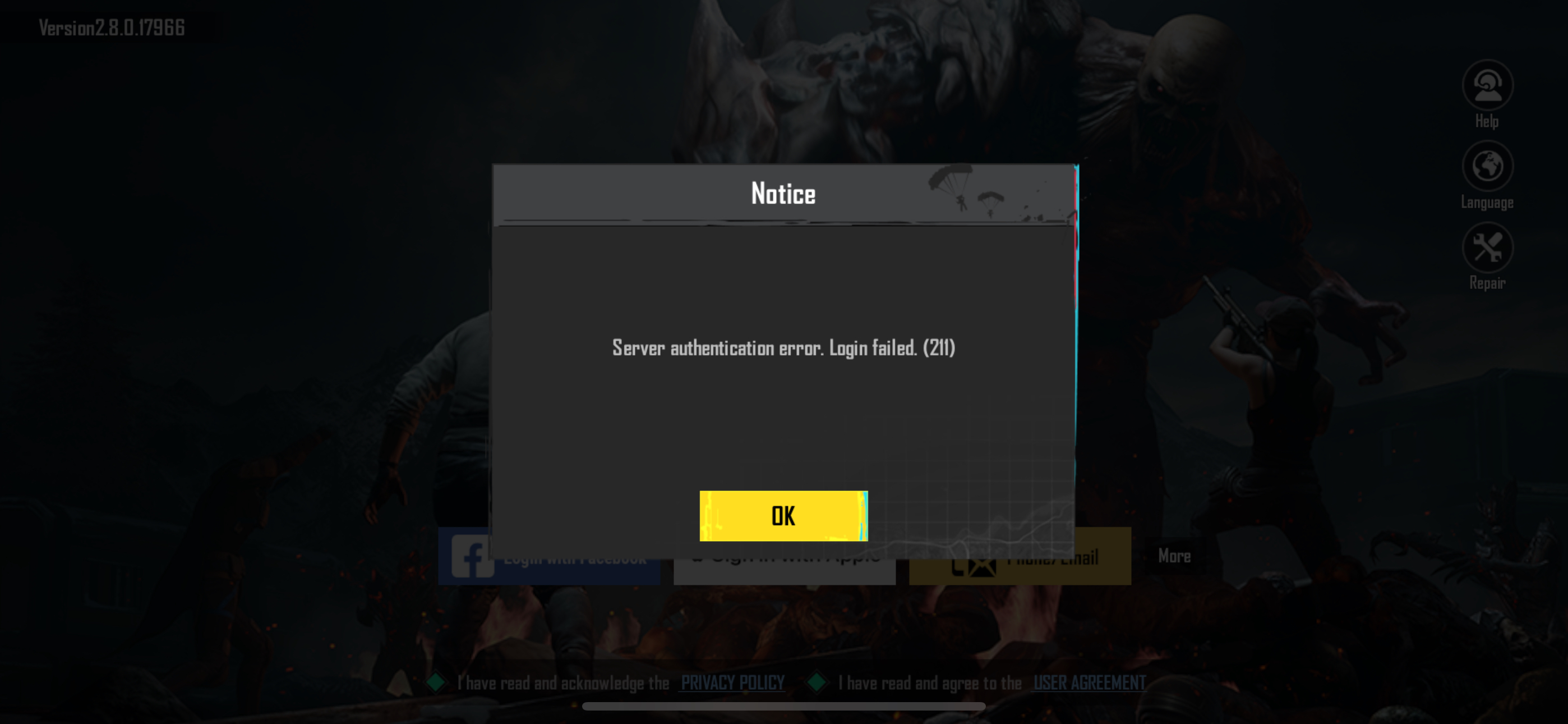 Pubg mobile I'm from Mauritius 🇲🇺 Anyone is unable to enter in pubg it ...