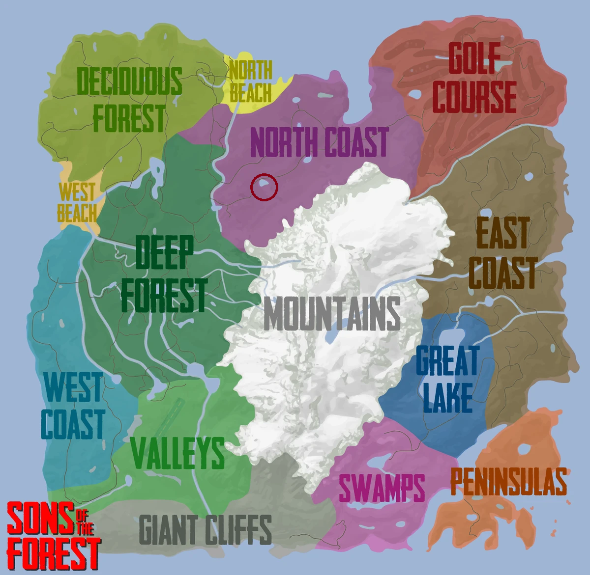 So you have a emty sotf map as a Image? - Sons Of | The Forest