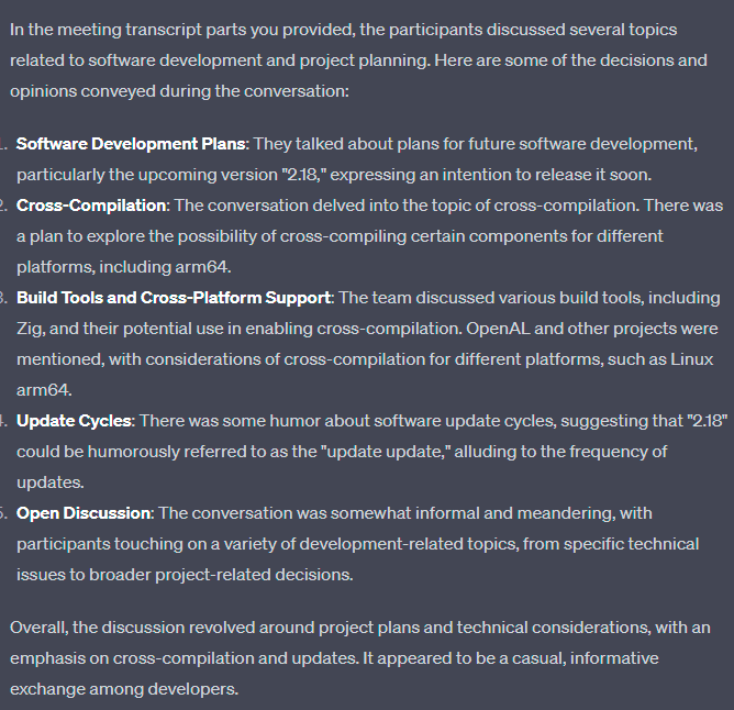 openai's speech to text thingy iirc - Silk.NET