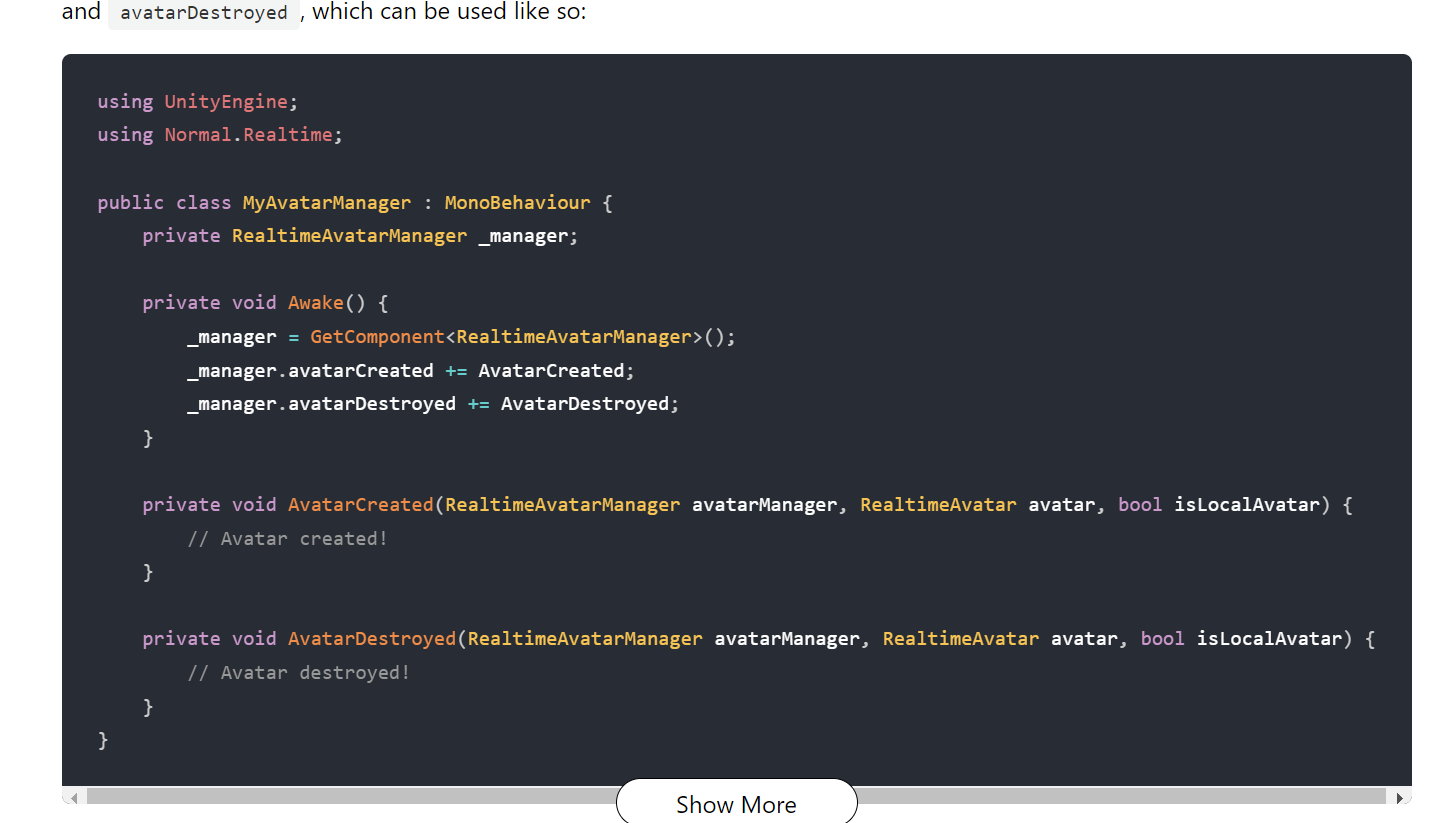you can also add an ondestroy script on the avatar prefab - Normal